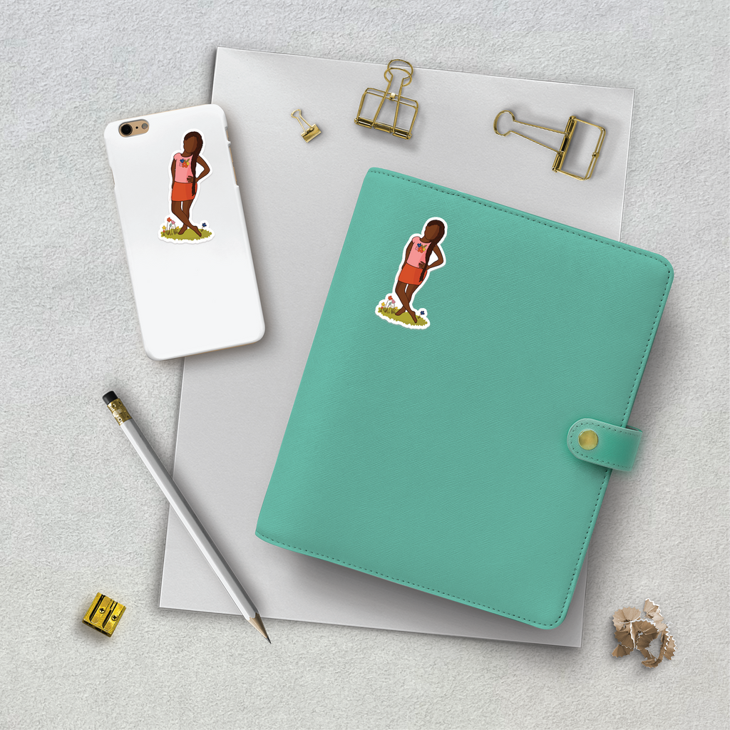 Little Miss Sunshine Sticker – Creative Allure