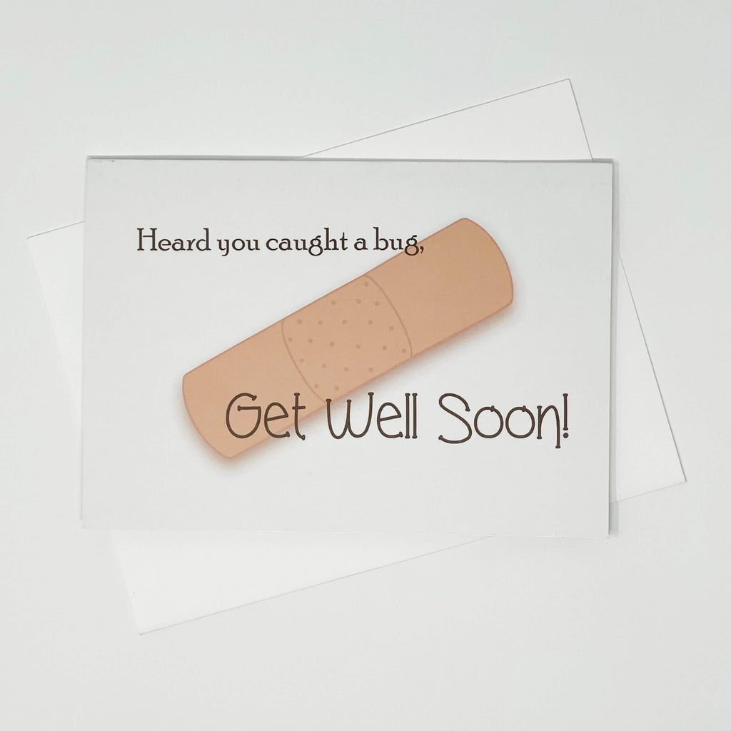 Get Well Soon, Band-Aid, get well card – Creative Allure